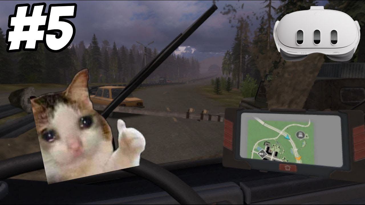 Я дальнобойщик! №5 | MudRunner VR Rus | Quest 3