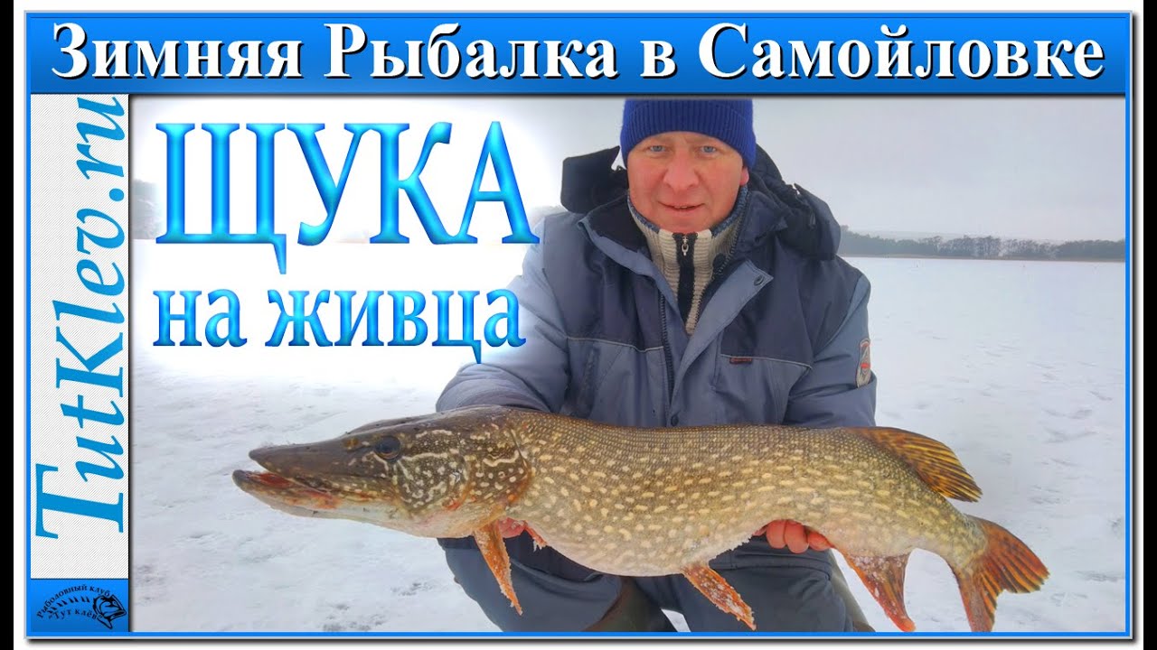 Зимняя рыбалка на жерлицы! Ловля щуки на живца.mp4