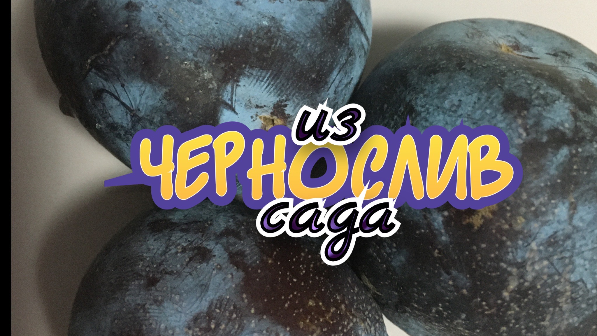 Чернослив поспел/Сушка под солнышком/Белый арбуз/из архива 2021/