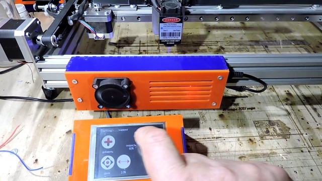 Краткий обзор автономного пульта для выжигателя сЧПУ.