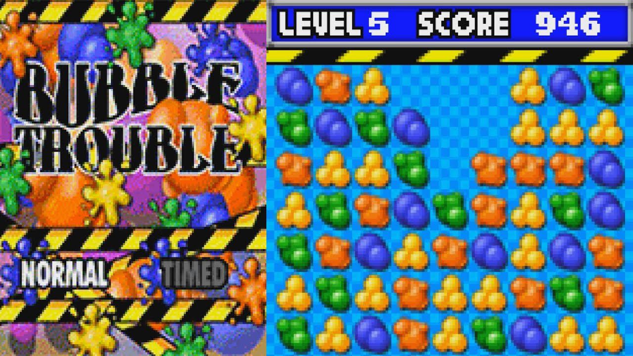 Bubble Trouble JAVA GAME (Big Blue Bubble 2002)