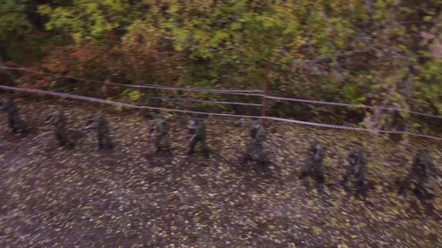 Комплексное тактико-строевое занятие со студентами ВУЦ