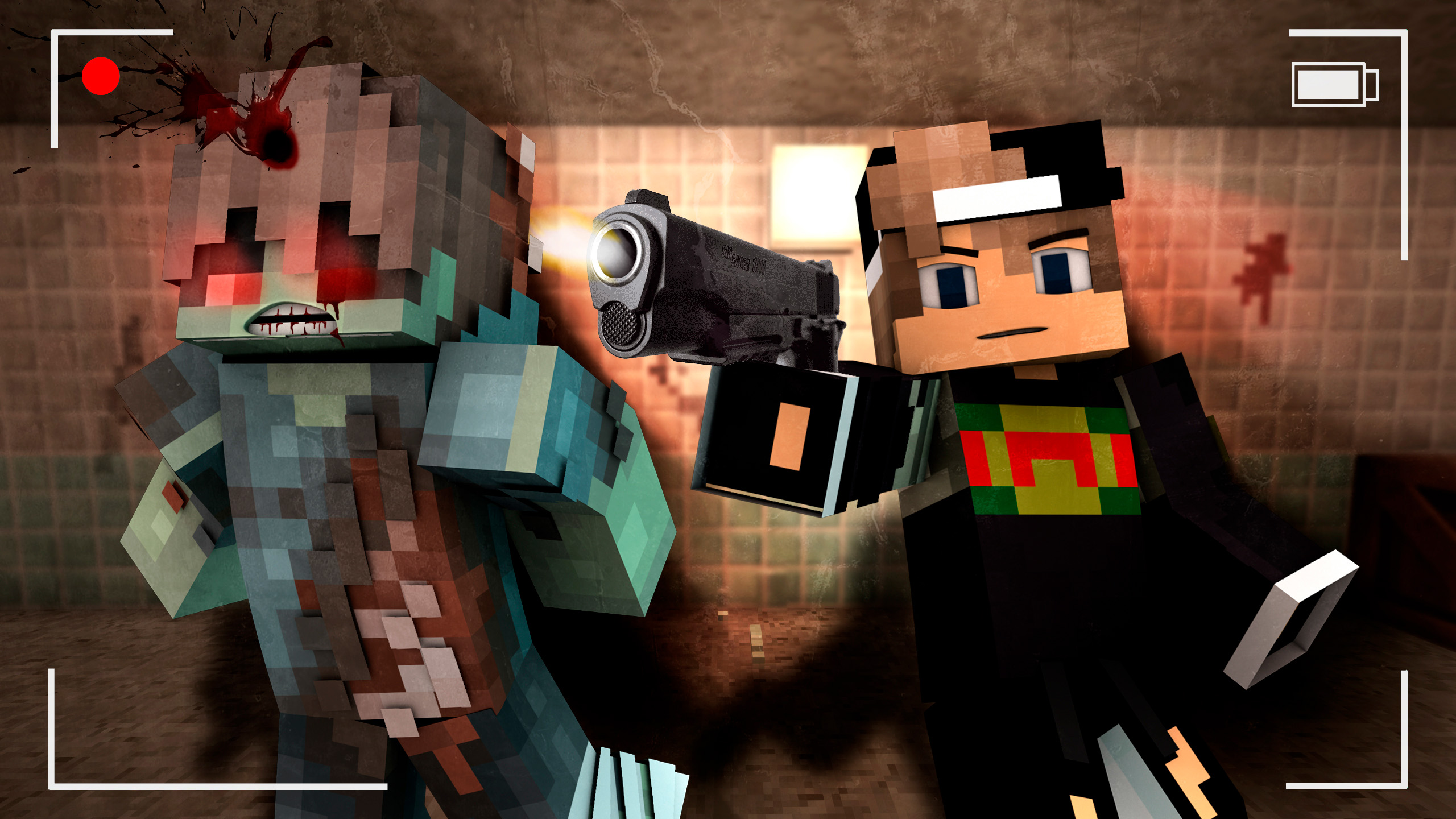 КАК ВЫЖИТЬ В ОКРУЖЕНИИ ЗОМБИ? Minecraft хоррор