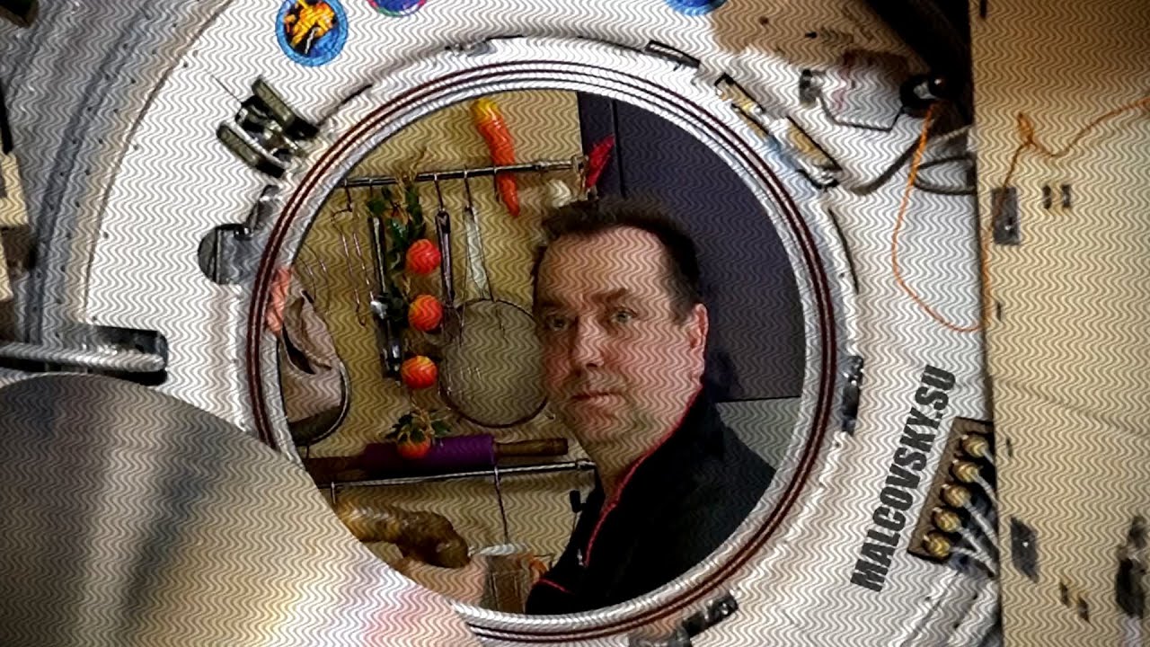 Промо. Поздравление с космической станции или кулинария в космосе. Мальковский Вадим