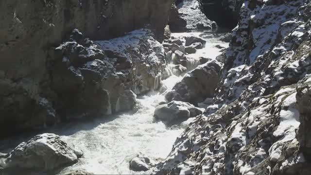 Адыгея в феврале горные ущелья, реки , водопады , природа , красивые виды , Путешествия по России