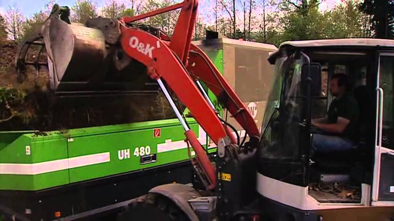 Измельчитель UH 480 лесопарковые отходы