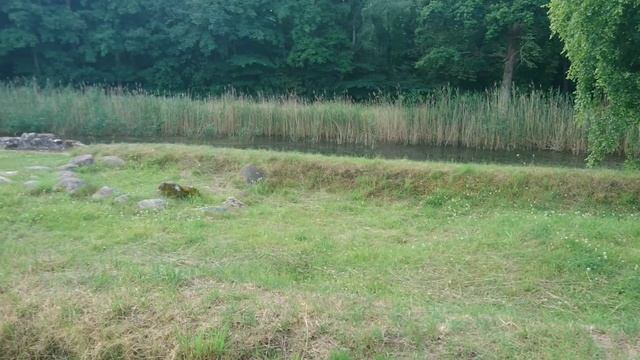 Руины замка Ассербо, Дания. 2 июля 2022