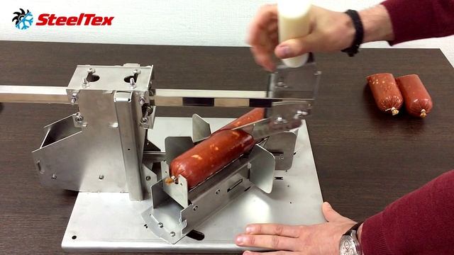 Станок для нарезки колбасы под углом