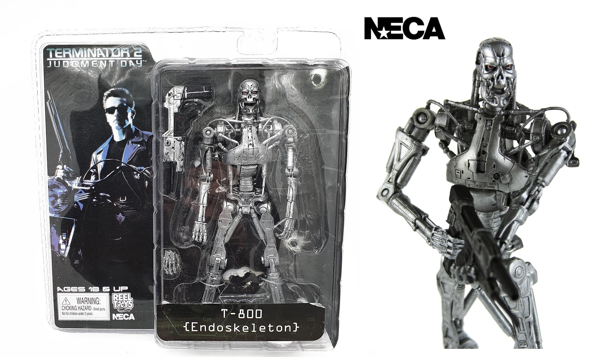 Распаковка и обзор.Самая отвратительная фигурка от NECA\Эндоскелет Т800\Unboxing