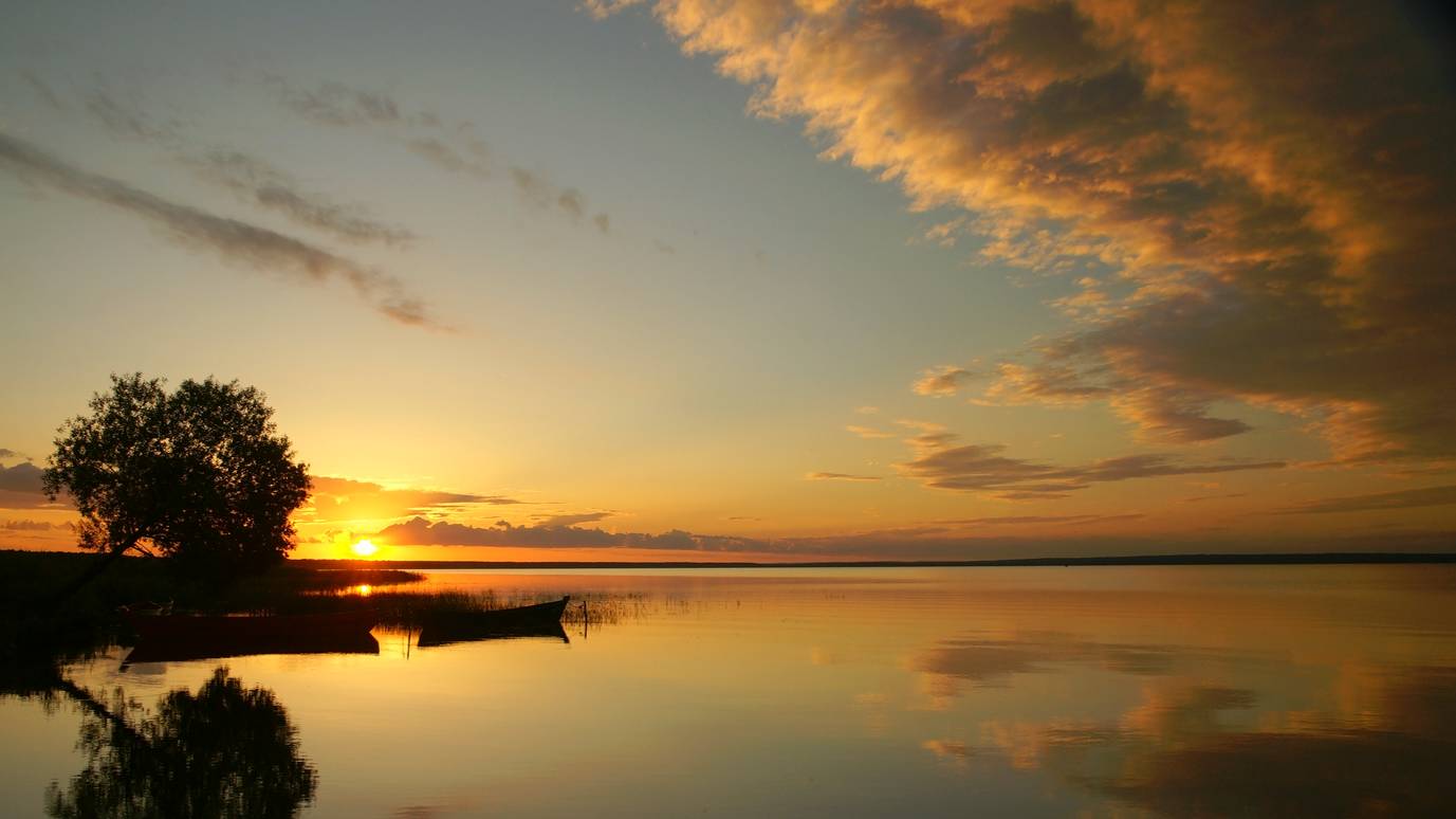 На озере Плещеево