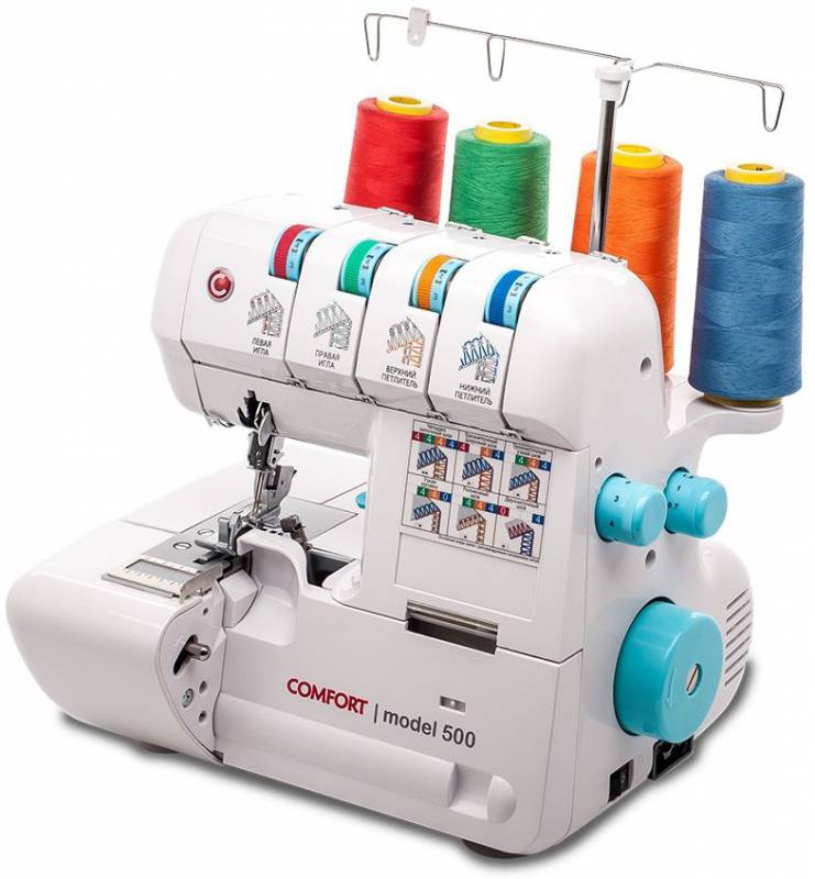 4-х ниточный оверлок Комфорт 500. Ремонт Часть №2 Сборка. ТЕСТ.