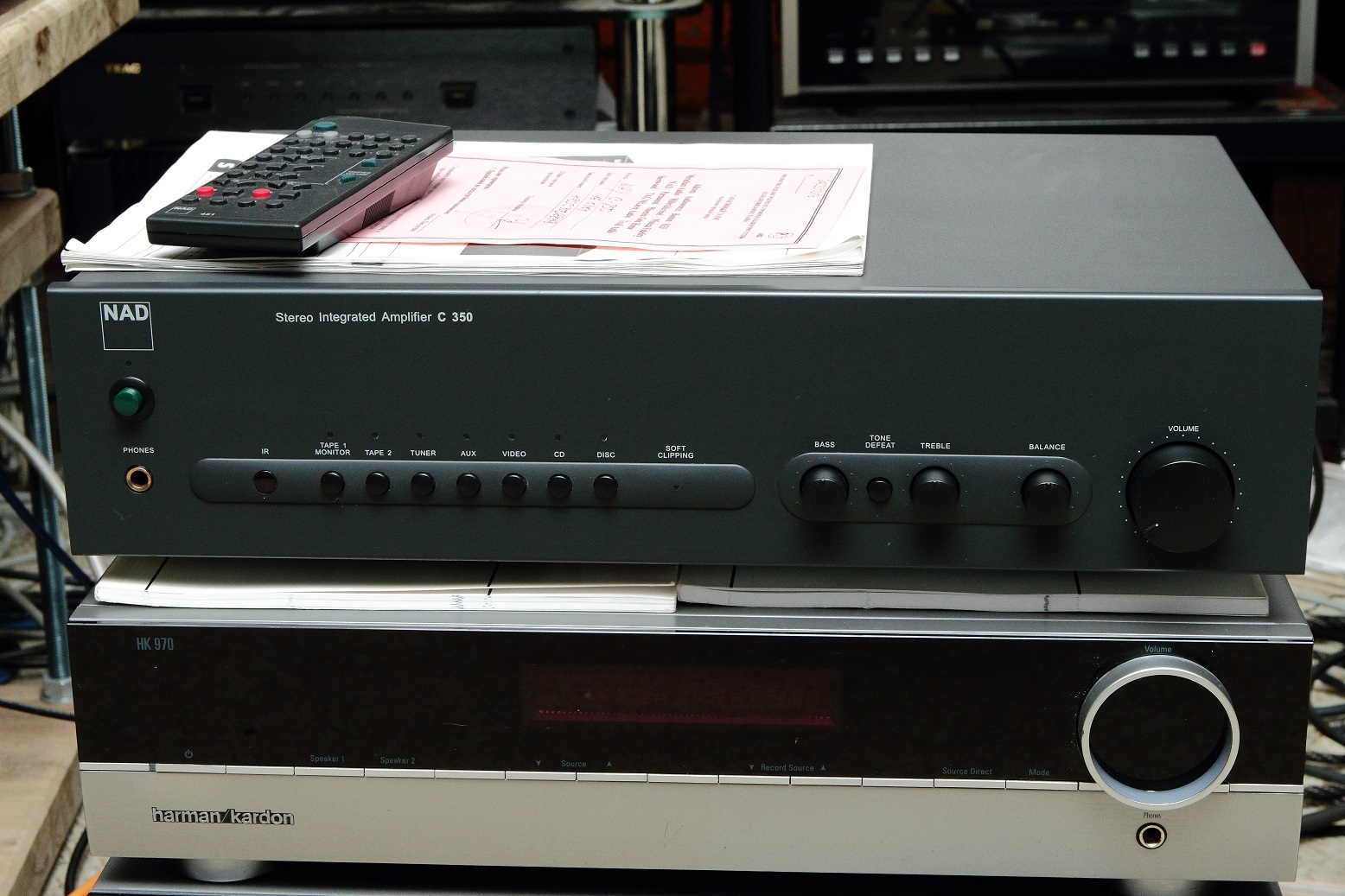 nad c350 integrated amplifier hi-fi system audiophile sounds high quality sounds