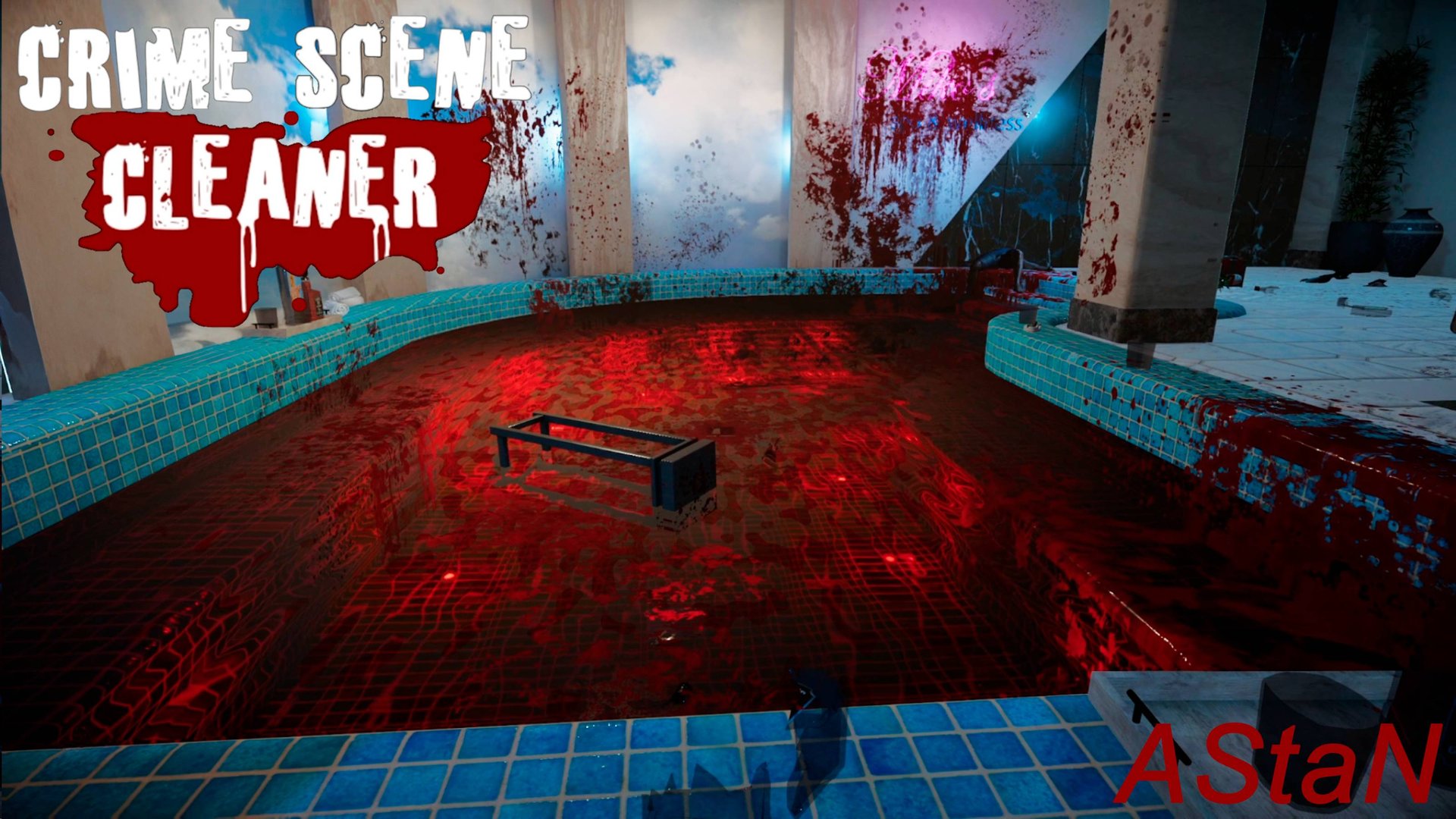 CRIME SCENE CLEANER #2 - ИСПЫТАНИЕ КРОВЬЮ В СПА С КРОВАВЫМ БАССЕЙНОМ (Глава 2)