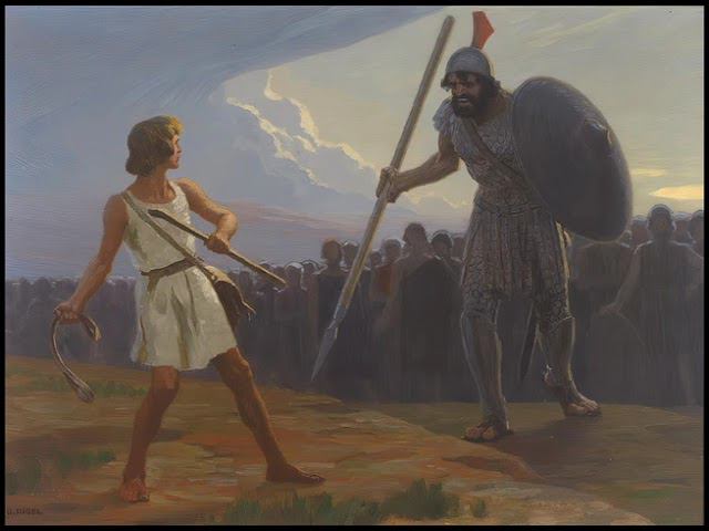 Библейские истории для детей -  Давид и Голиаф