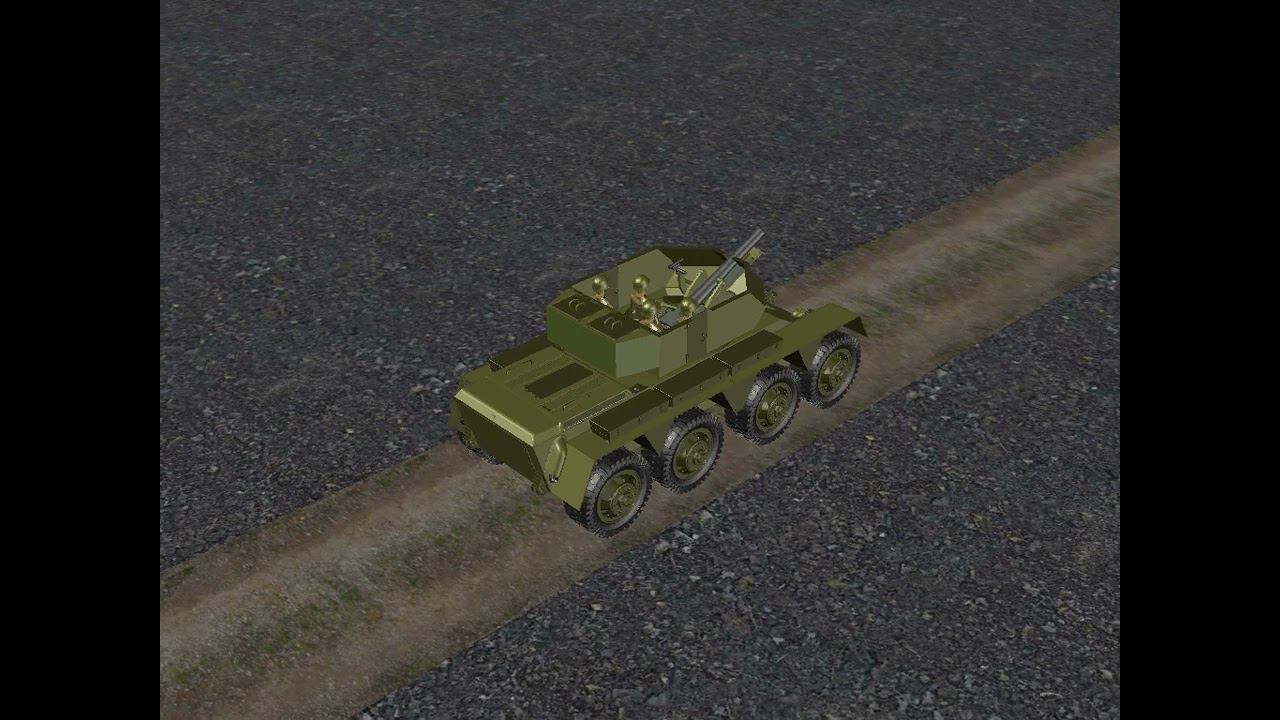 Колесная гаубица 122