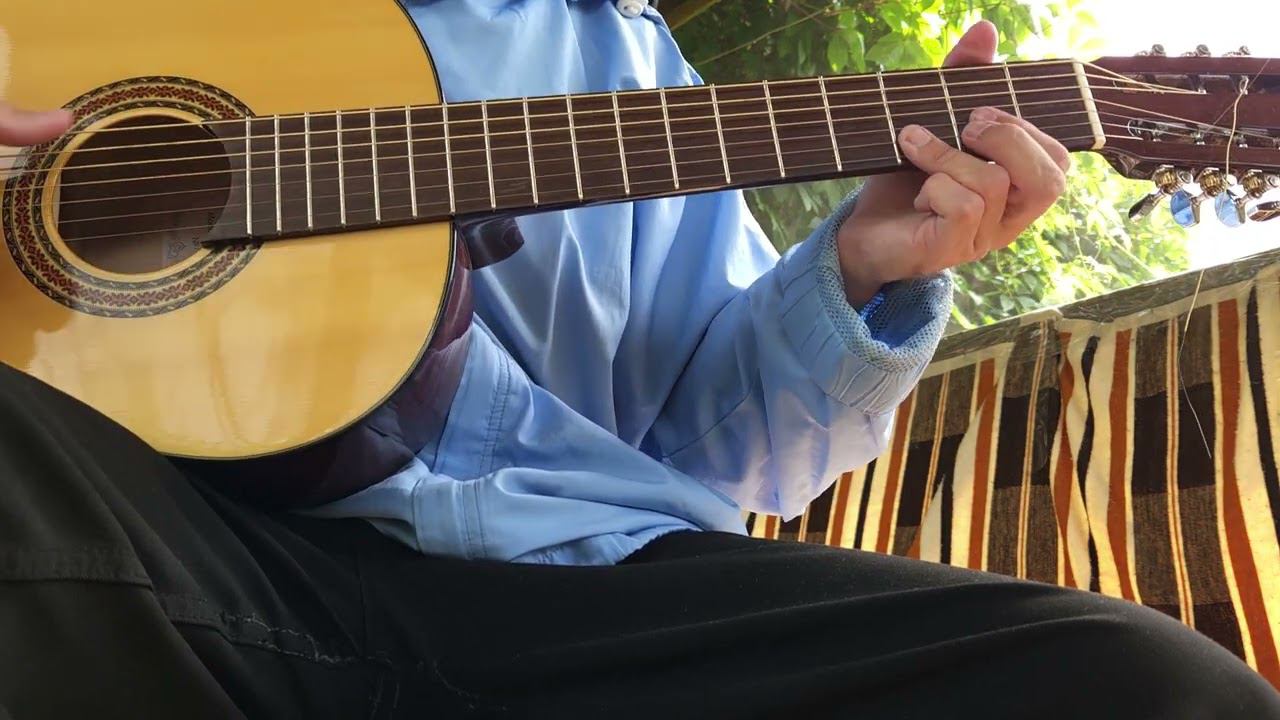 Тройка - Евгений Клячкин - кавер, аккорды, как играть - разбор на семиструнной гитаре.