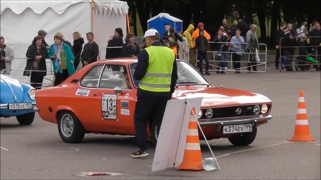 Opel Manta 1975г.в, авторалли на ретроавтомобилях