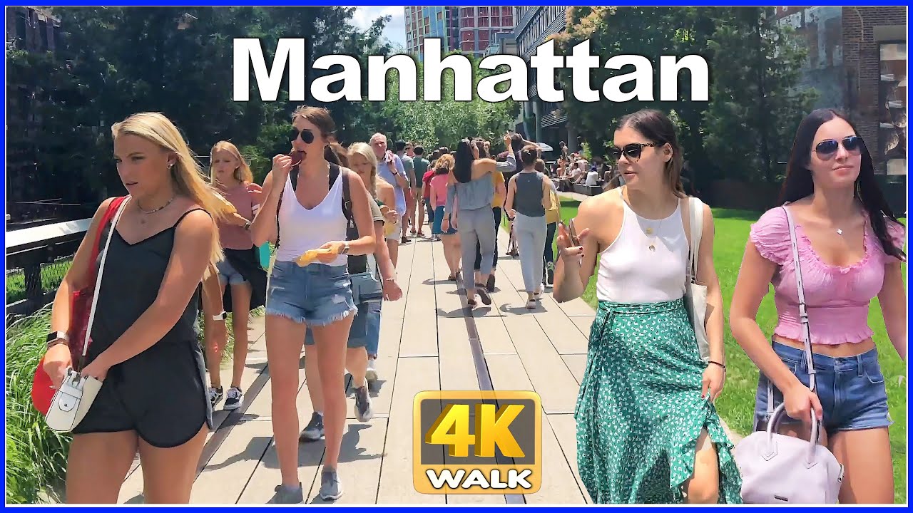 Прогулка По Манхэттену В 4К. Нью-Йорк Верхняя Линия
WALK The High Line Park in New York City 4k