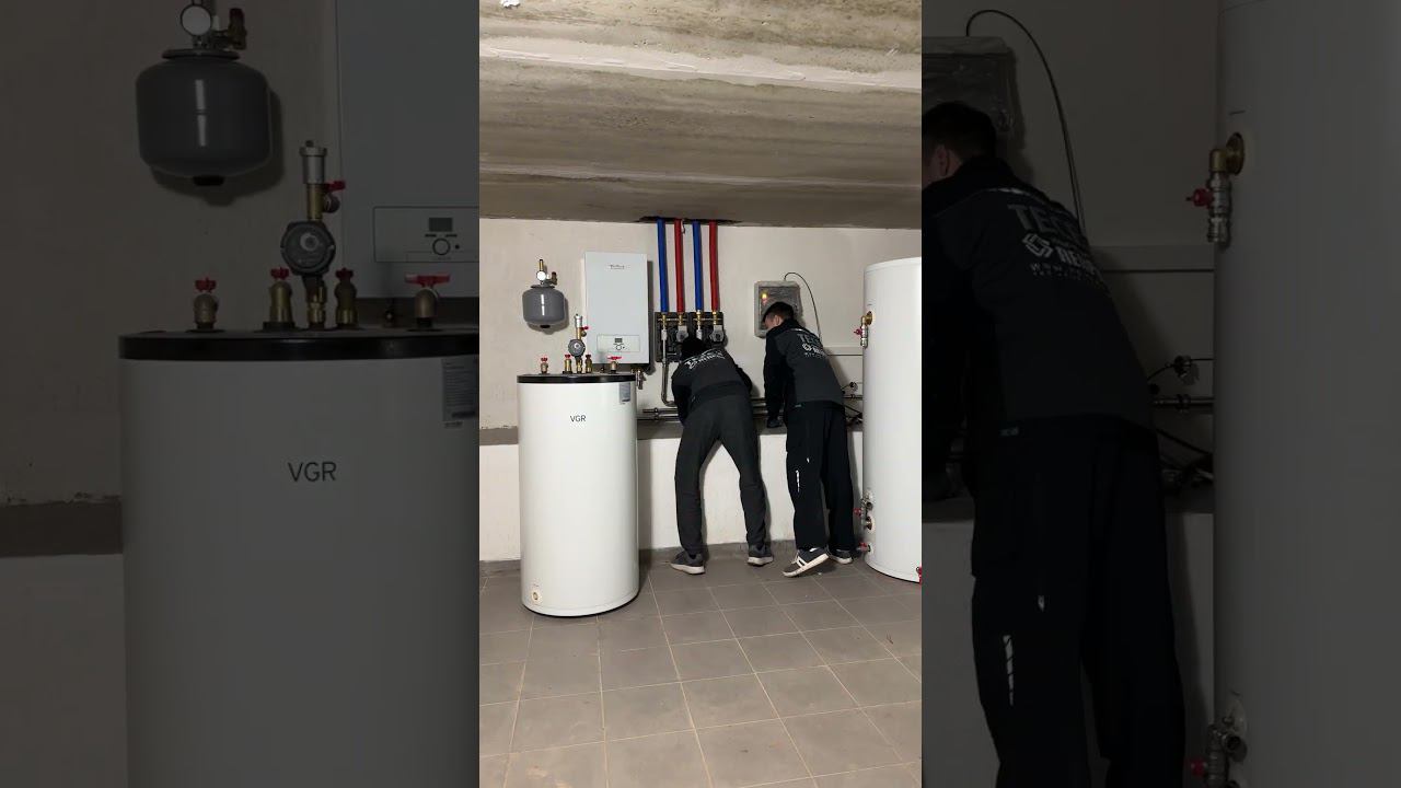 Монтаж котельной от компании REHPRO #TECE и #vaillant #ремонт