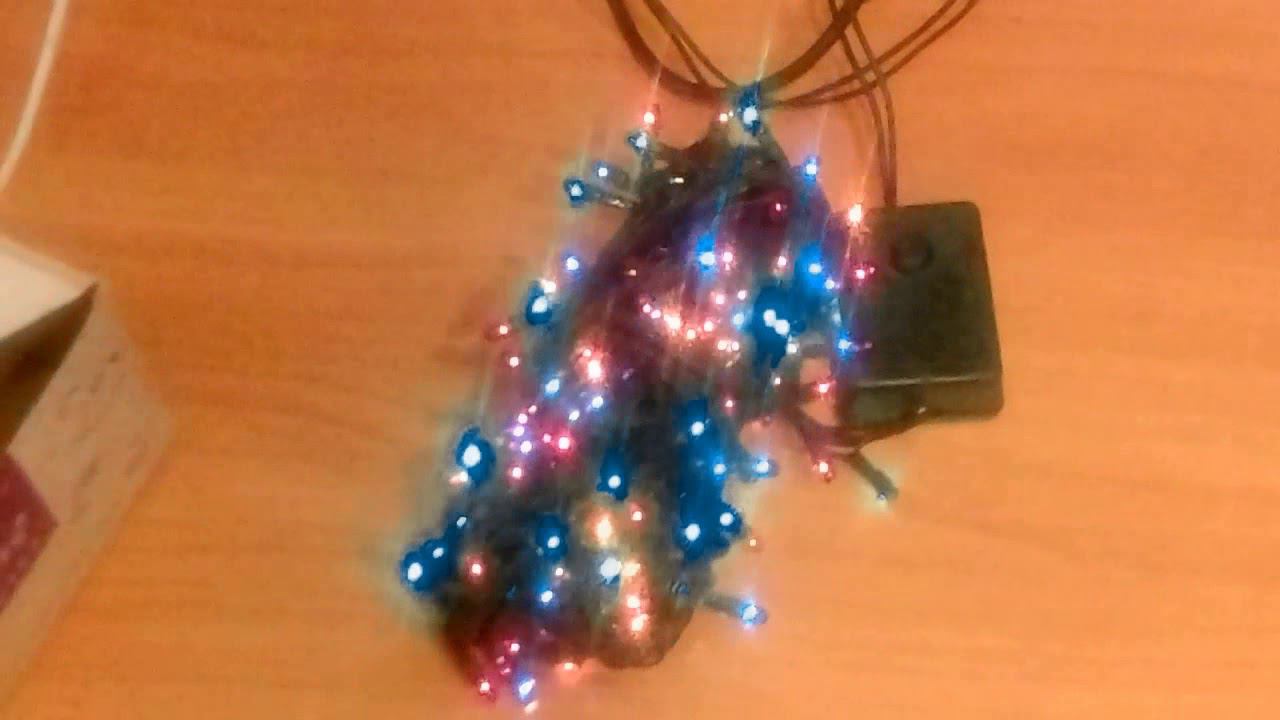 Мои Ёлочные гирлянды. 12.2017г.