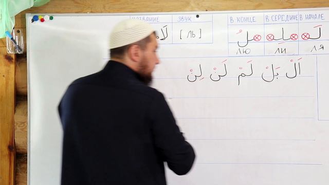 Урок №15: Буква "Лям" - ( ل )