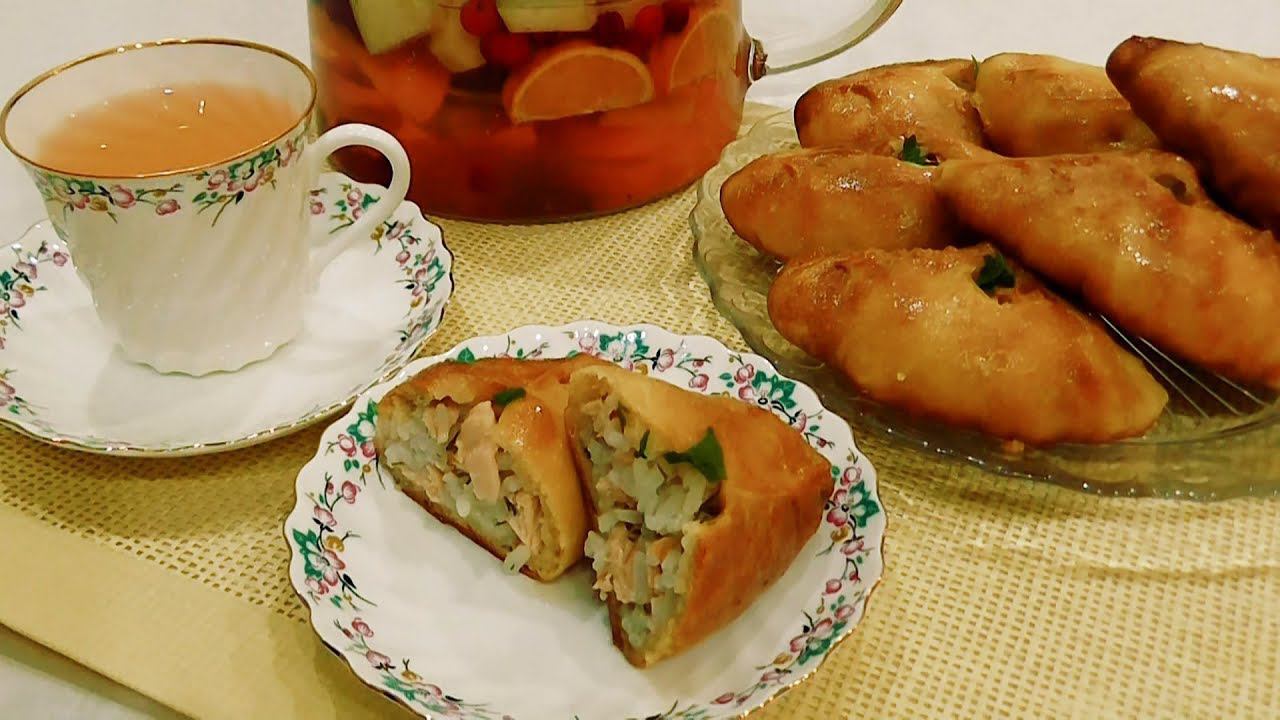 Расстегаи с рыбой. Простой рецепт.