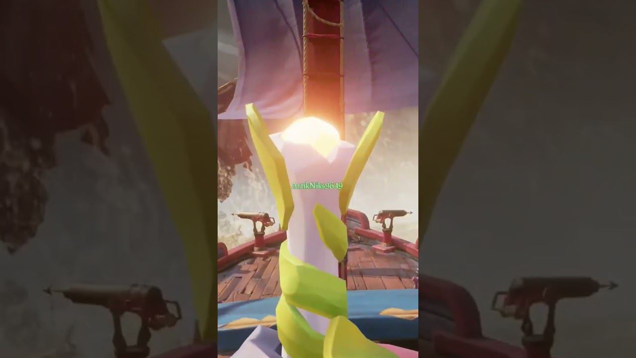 Пиратский корабль аферистов #seaofthieves