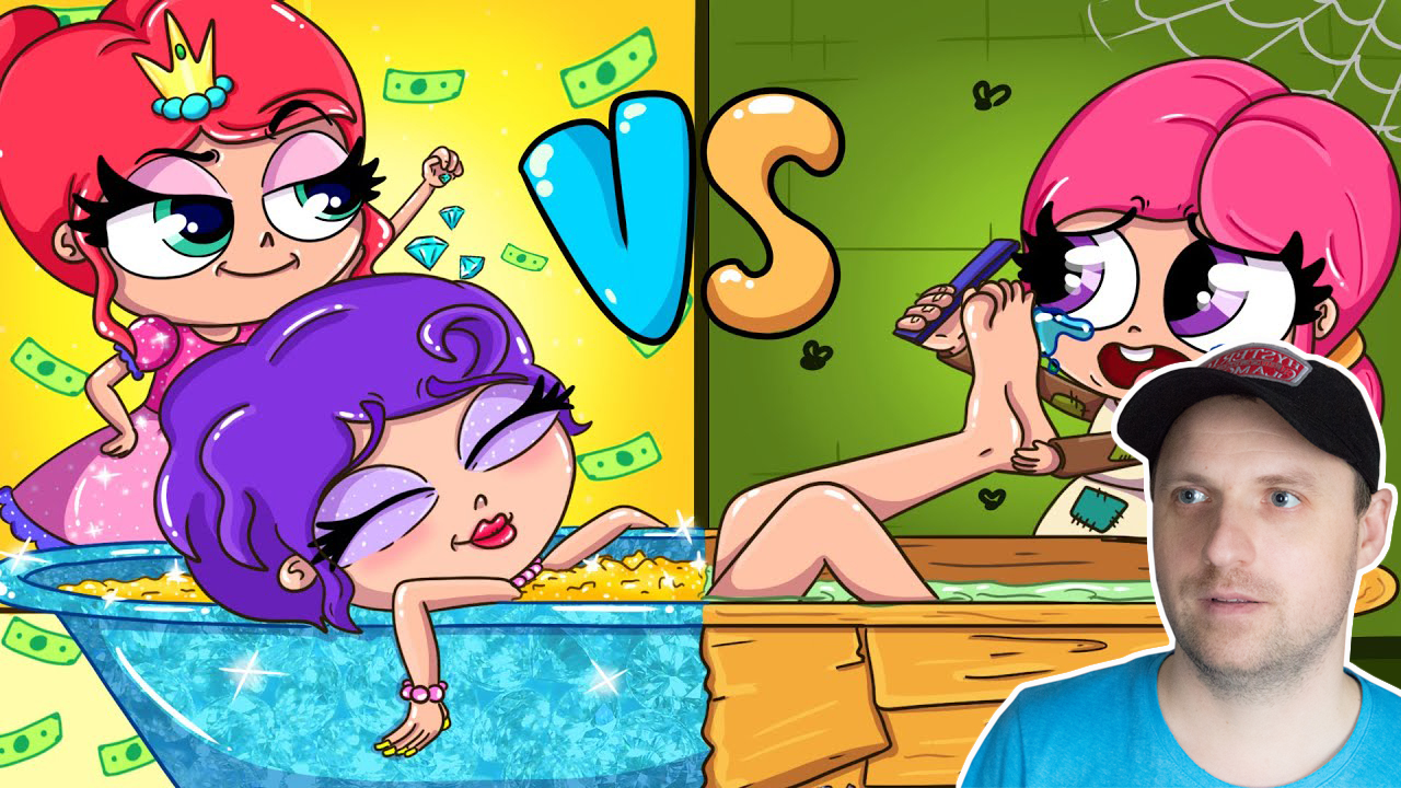 БОГАТАЯ VS БЕДНАЯ ДОЧКА | АНИМАЦИЯ | Репакция на Луану