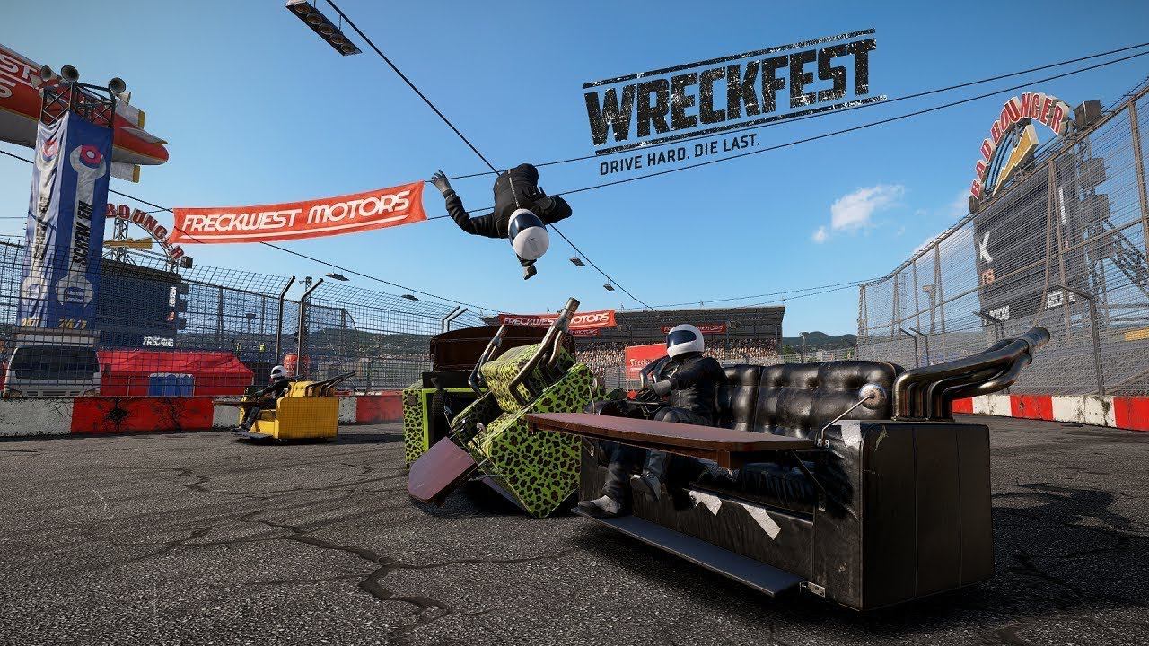 Wreckfest_Гонки на диванах. PlayStation