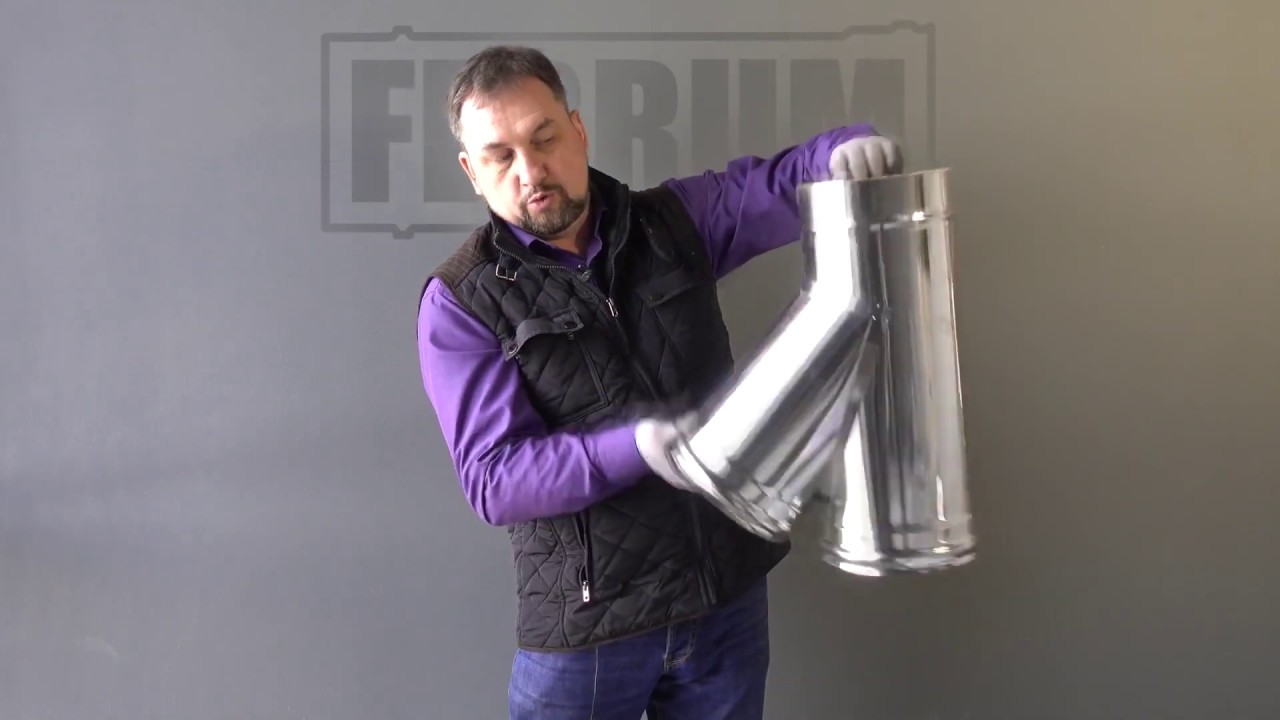 Сэндвич тройник 135° Ferrum