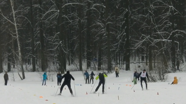 Лыжный Драг, семейный забег