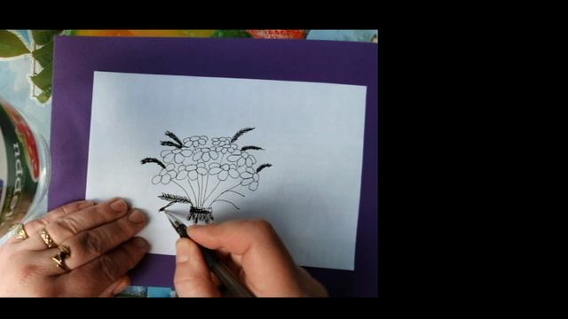 букет из ромашек