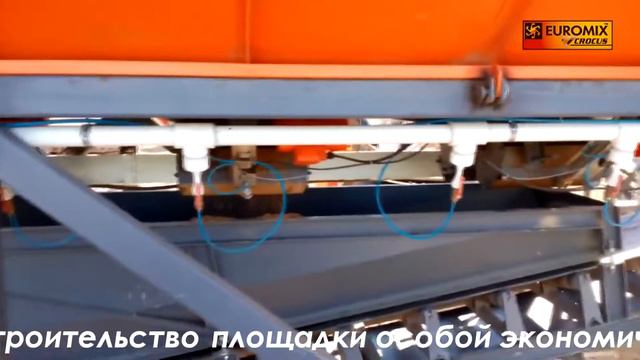 МОБИЛЬНЫЙ БЕТОННЫЙ ЗАВОД EUROMIX CROCUS 30/800.4 COMPACT