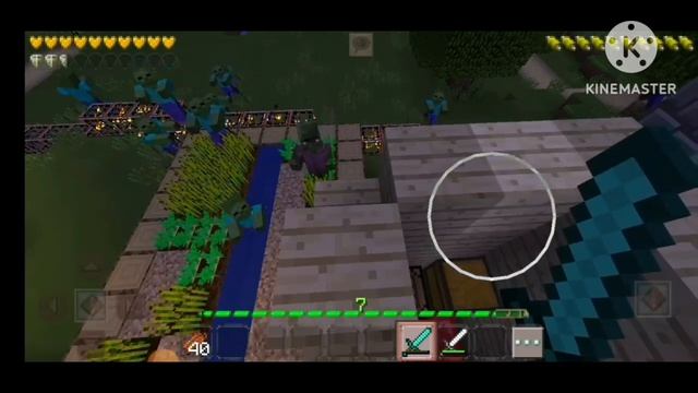 10 дней выживания в зомби апокалипсисе в майнкрафт. День 7.