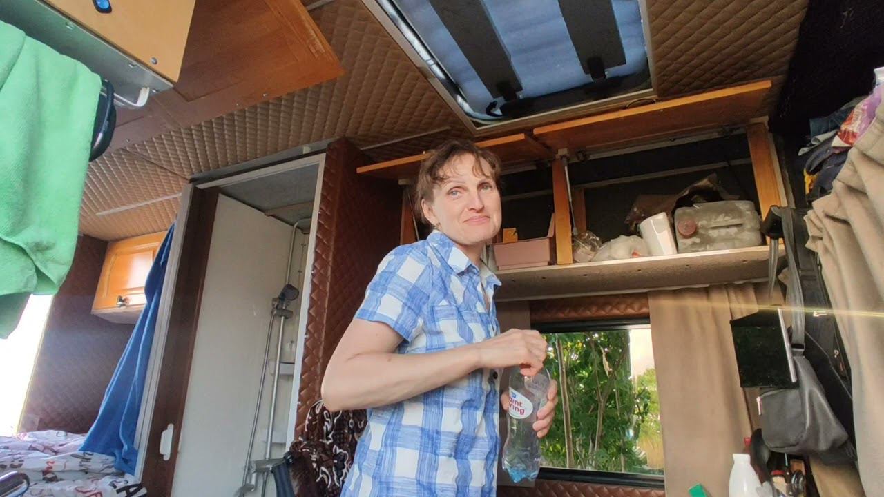 Путешествие на Мерседесе 308 Т1 на самодельном автодоме.