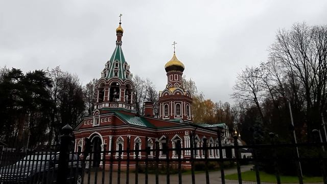 Знаменский храм в  городе Красногорске Московской области