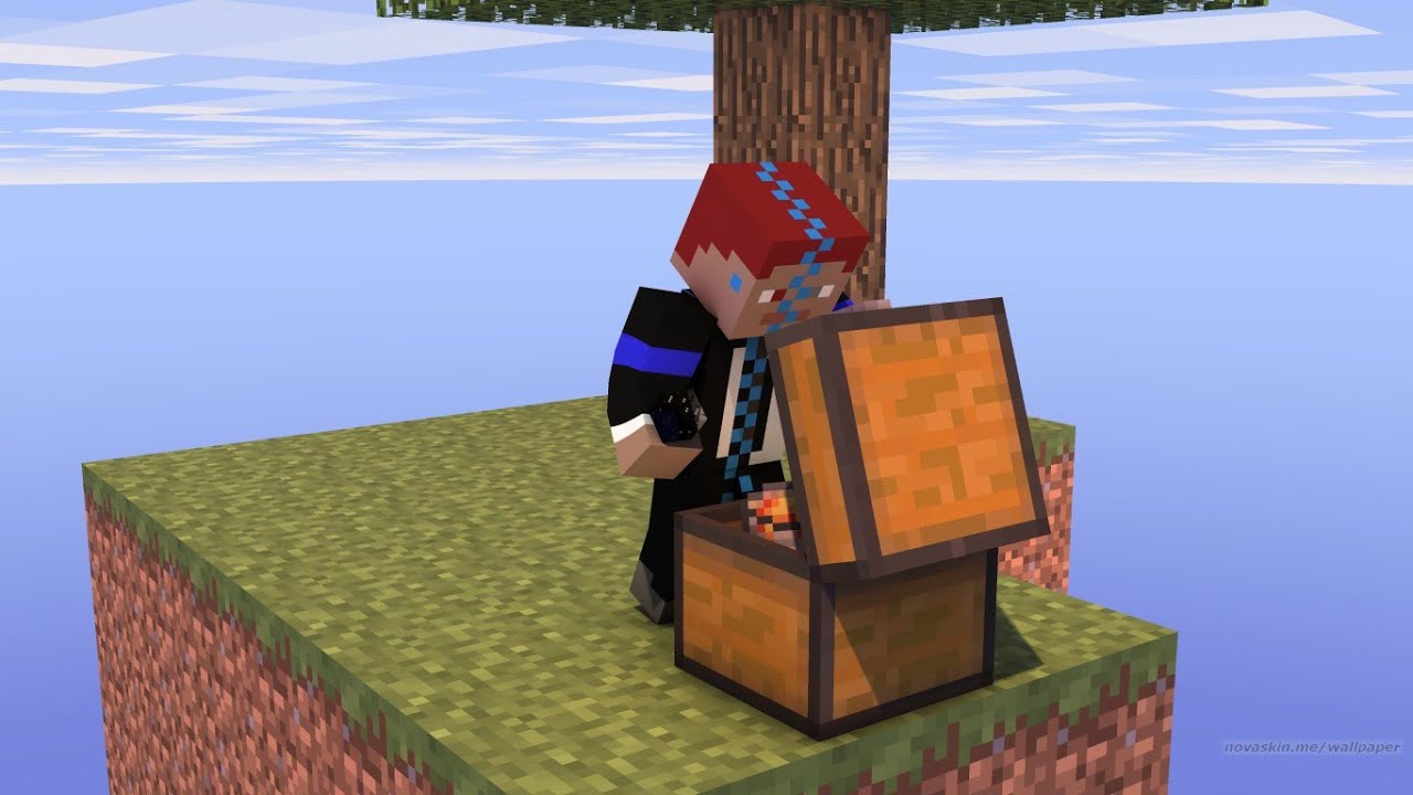 ВЫЖИВАНИЕ НА СКАЙ БЛОК, 1-ЫЙ ВАРИАНТ. МАЙНКРАФТ СЕРВЕР VILLAGE.MC