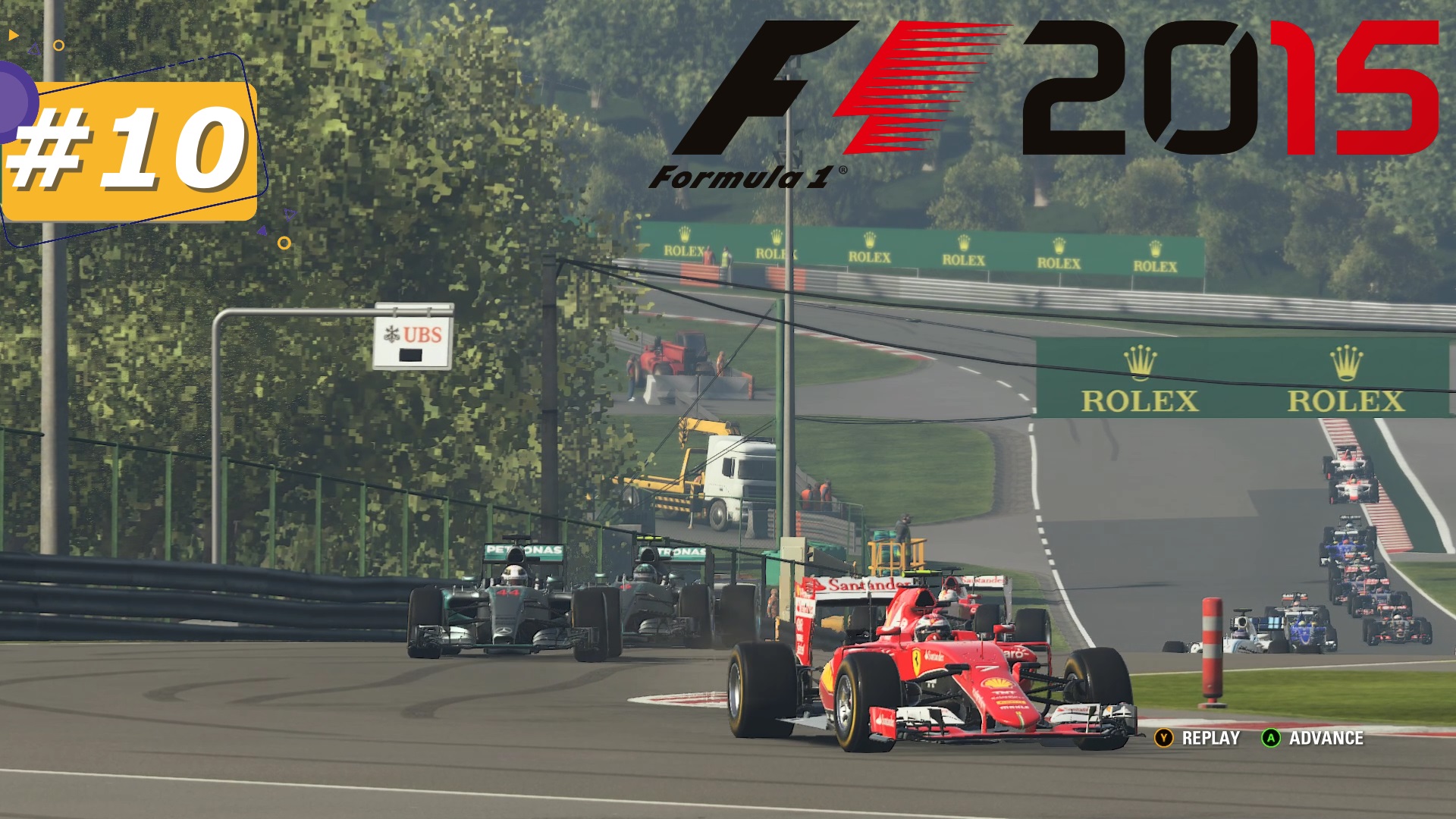 Scuderia Ferrari - #10 Hungary | F1 2015 | Logitech G29
