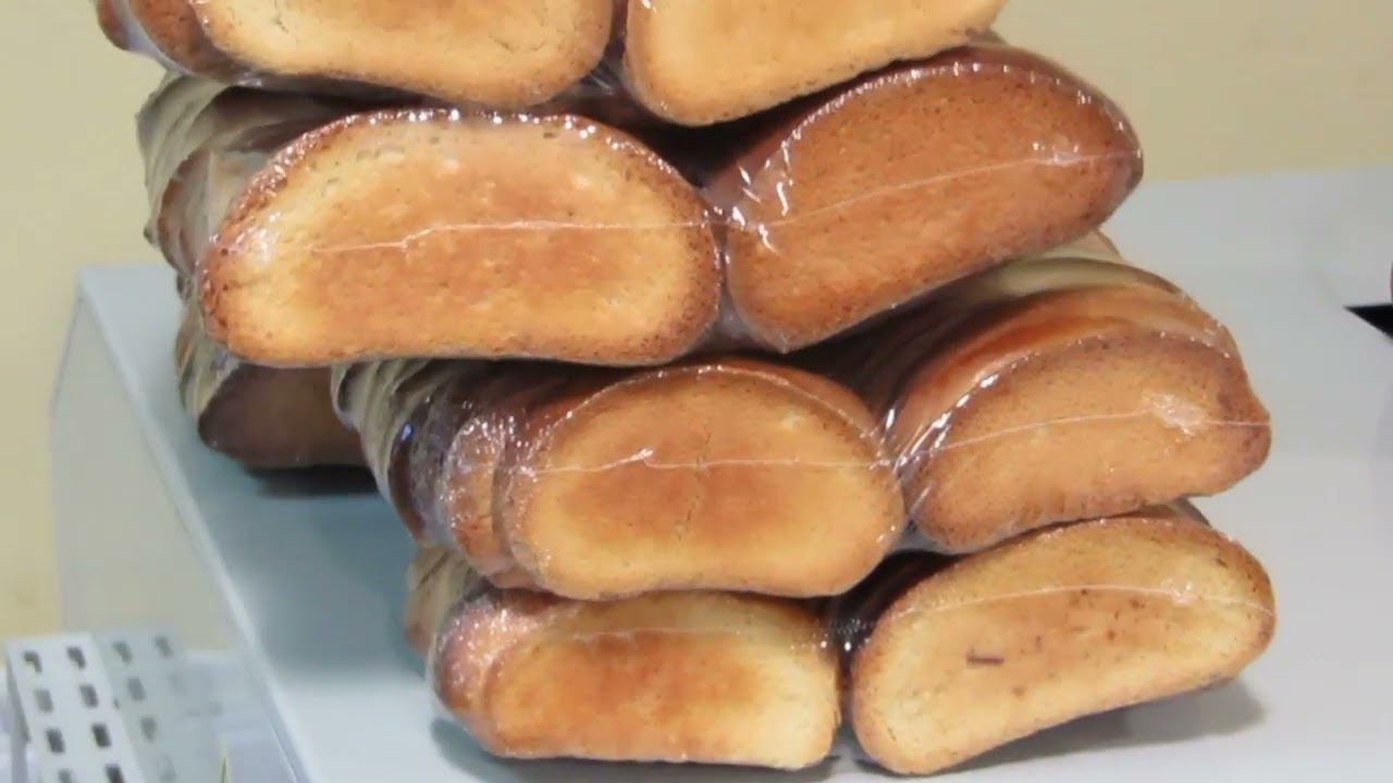 Упаковка сухарей
