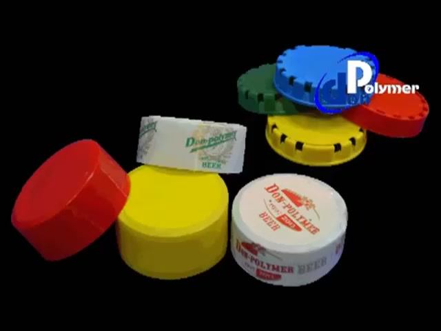 Термоусадочный колпачок с топ-диском на фитинг для пивных кег