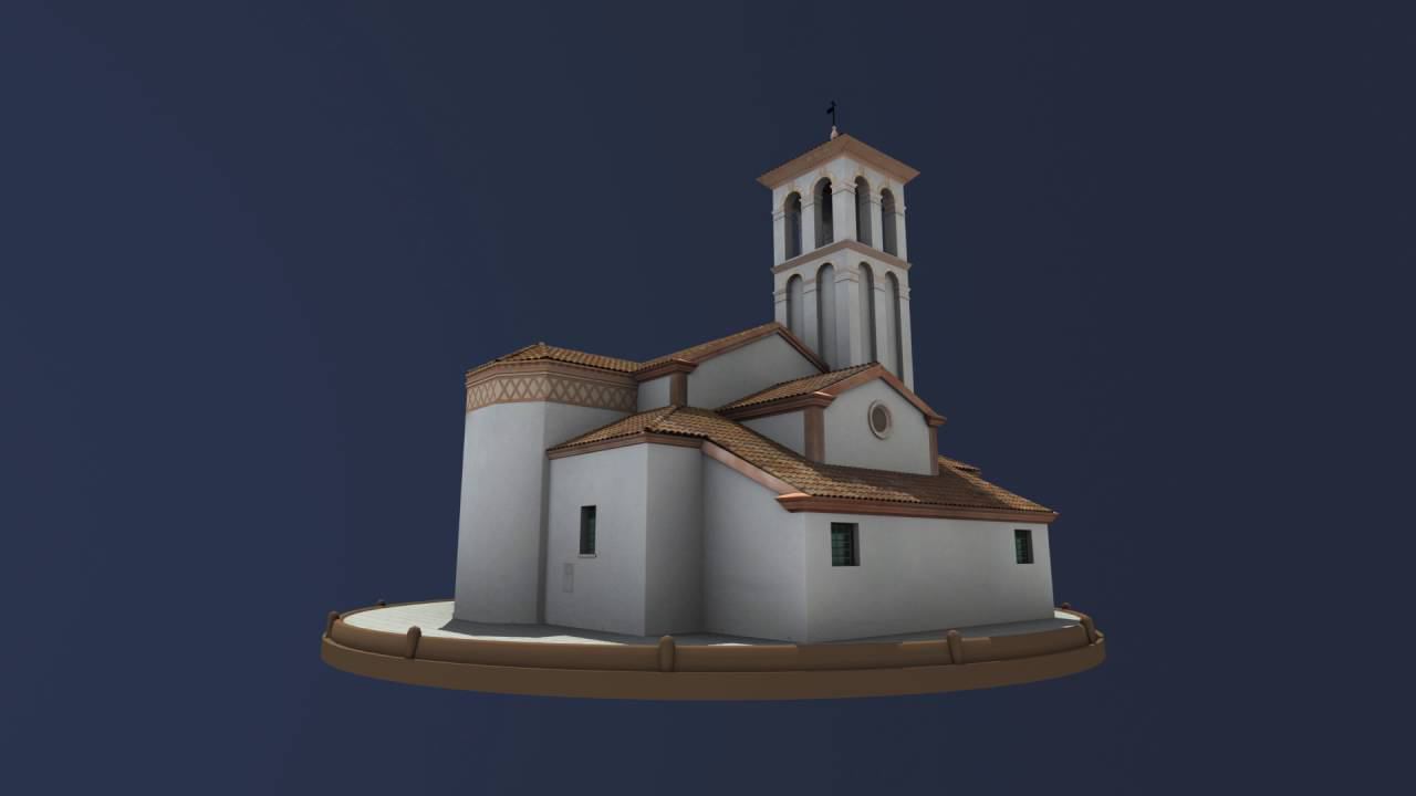 Разработка архитектурной 3D модели для музея с дополненной реальностью