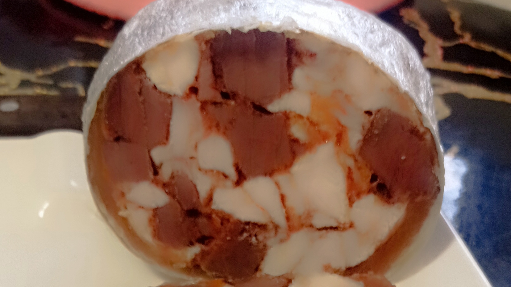 Мраморный рулет с Сердцем