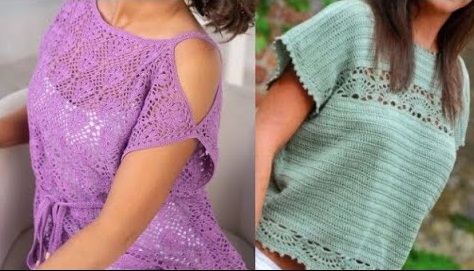 Летние кофточки - Схемы, выкройки