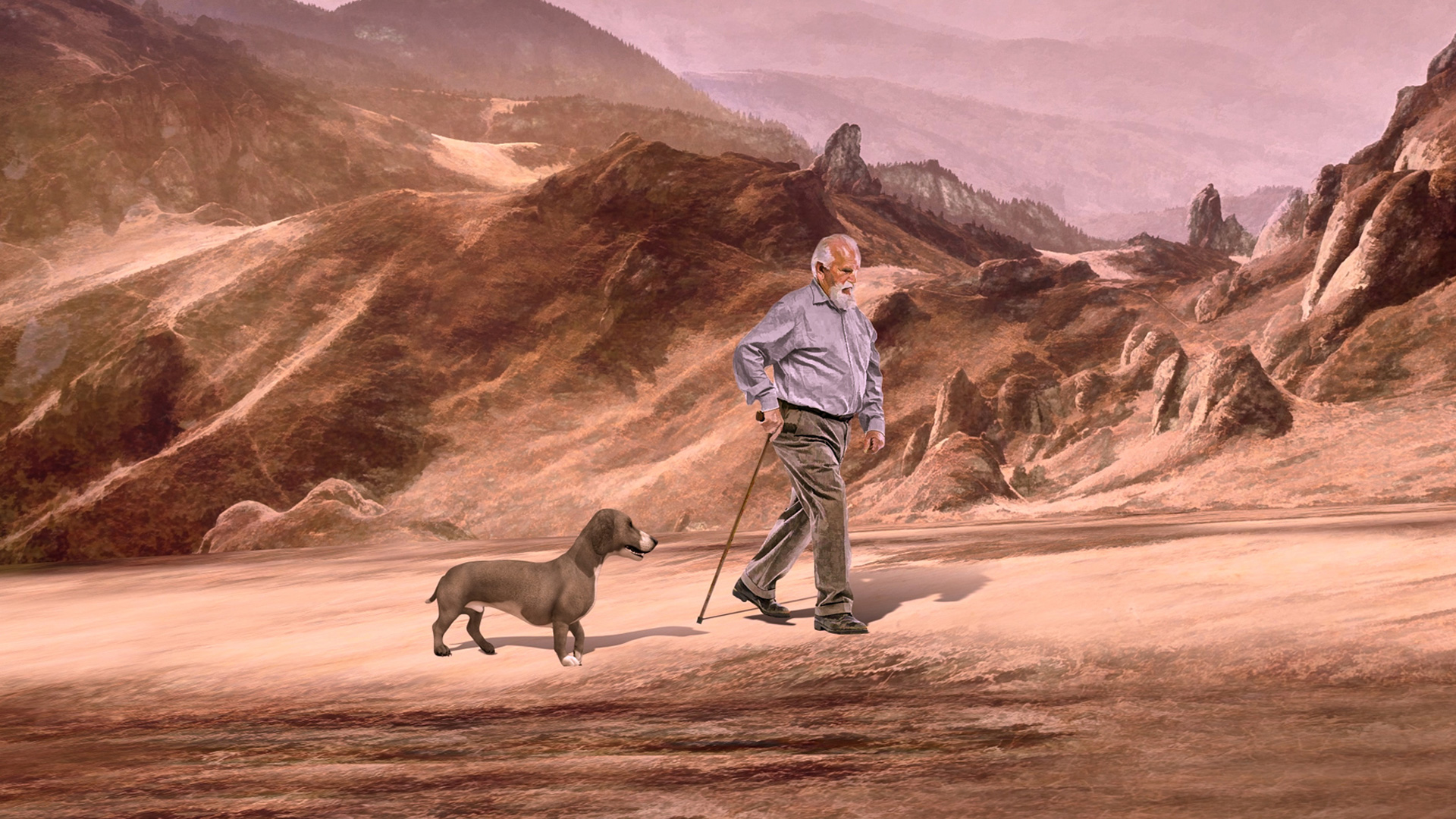 Човек и његов пас