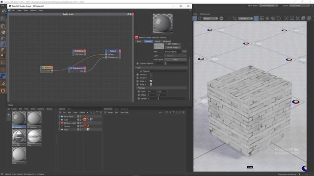 31. Tessellation, Displacement Mapping and Displacement Blender