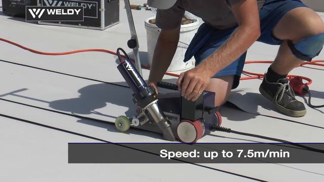 Сварочный автомат горячего воздуха ROOFER RW3400