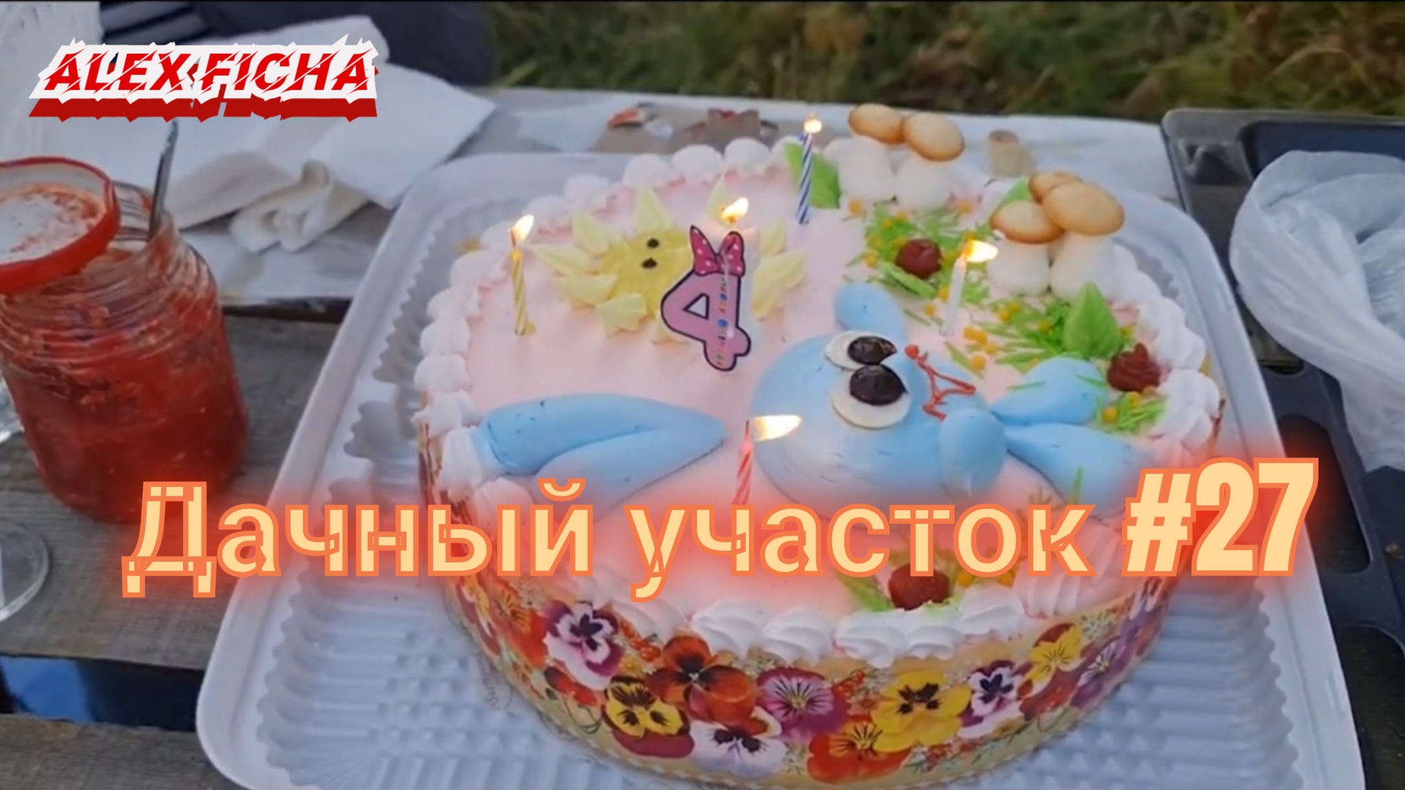Дачный участок с нуля #27 День рождения у доченьки