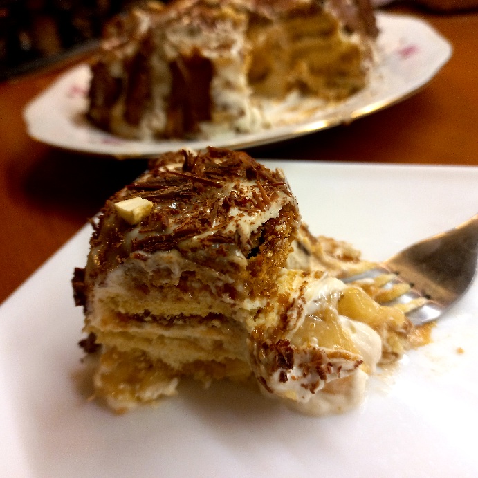 Торт из пряников без выпечки