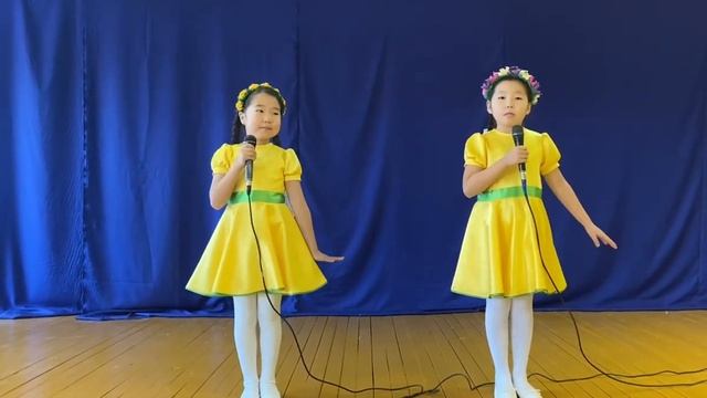 Дуэт Оконешникова Света, Охлопкова Айсаана Соморсунская СОШ - «Таптыаҕыҥ ийэни».