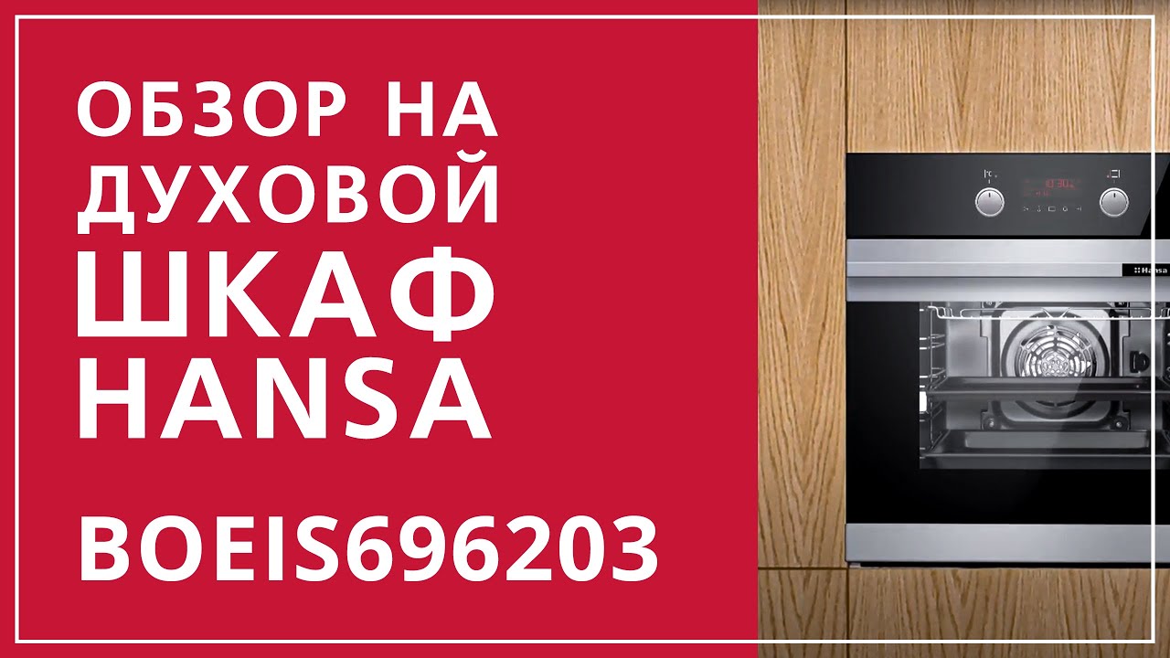 Обзор духового шкафа Hansa BOEIS696203 Fusion